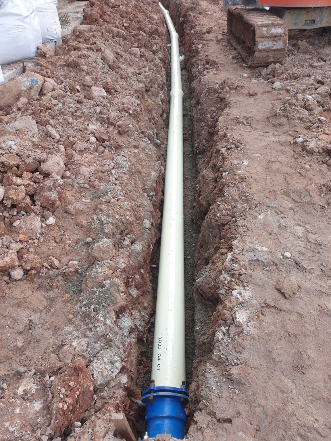 Water Pipeline Installation Works - SKK Works
